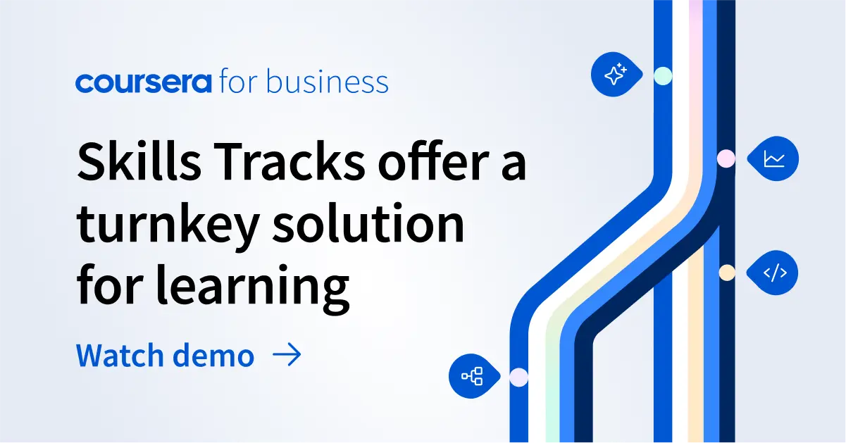 Coursera Skills Tracks Demo Video | Coursera for Business