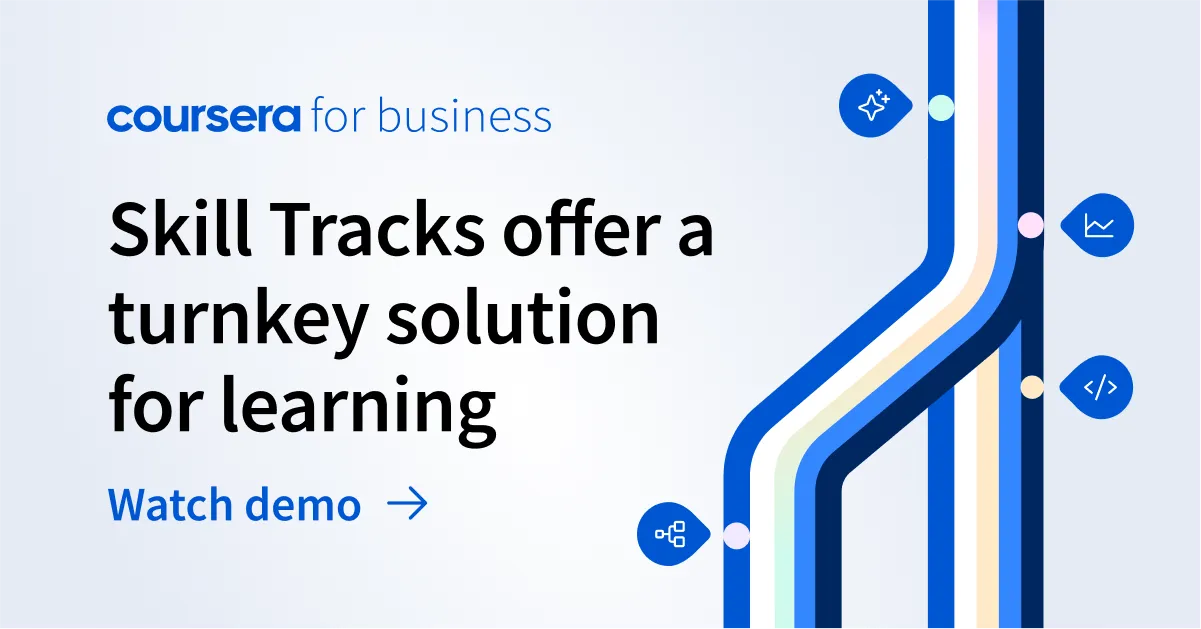 Coursera Skill Tracks Demo Video | Coursera for Business
