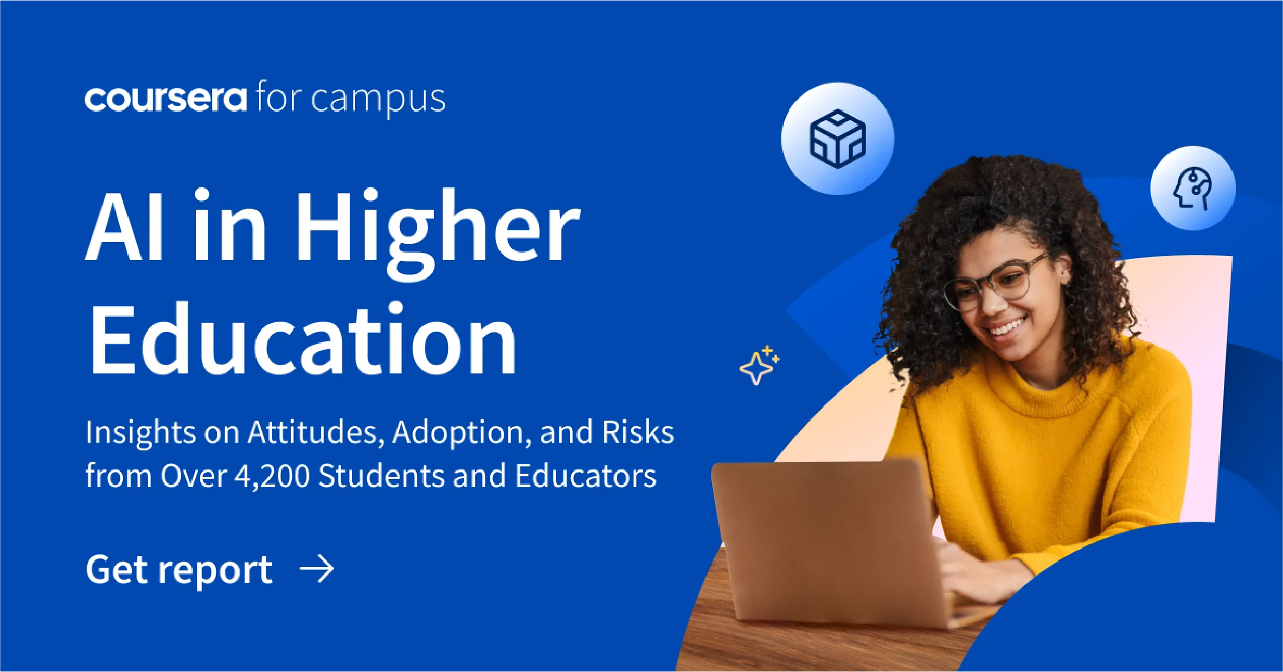 AI in Higher Education report for leaders | Coursera