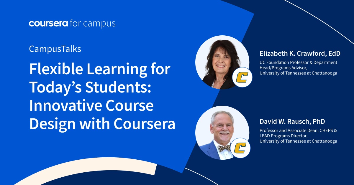 Coursera Webinar | Enhance Curriculum with UTC: Flexible Course Design ...