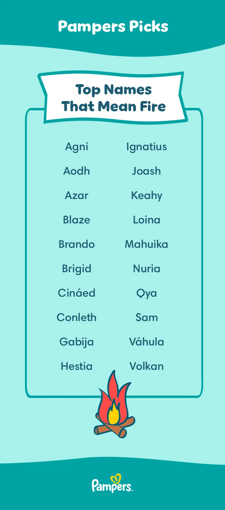 Baby Names That Mean Fire for Girls and Boys | Pampers