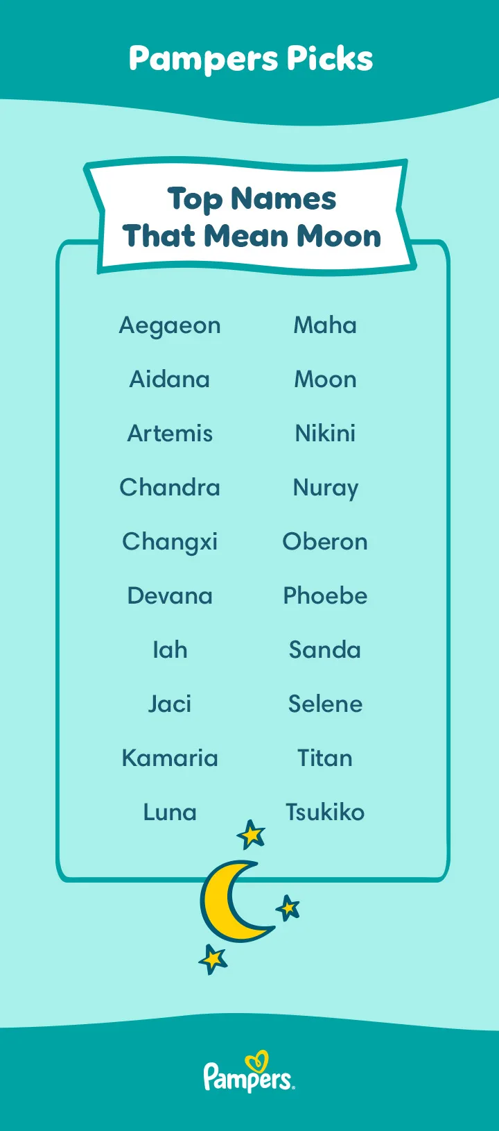 celestial moon names