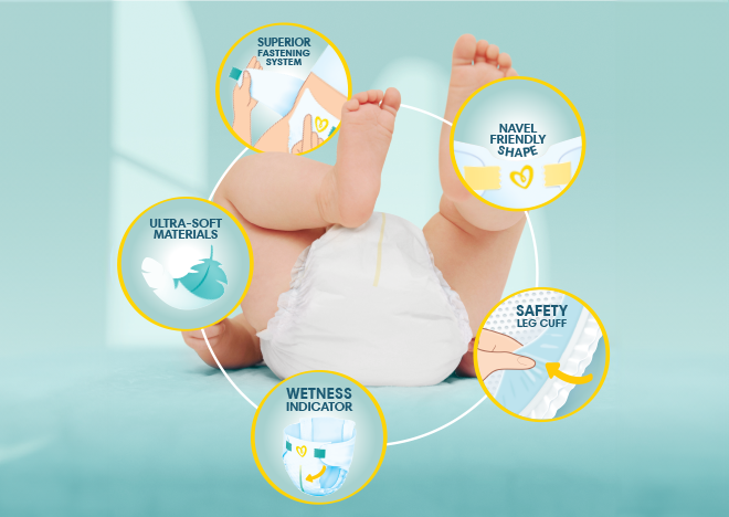 Pampers® Premium Protection New Baby | Pampers UK