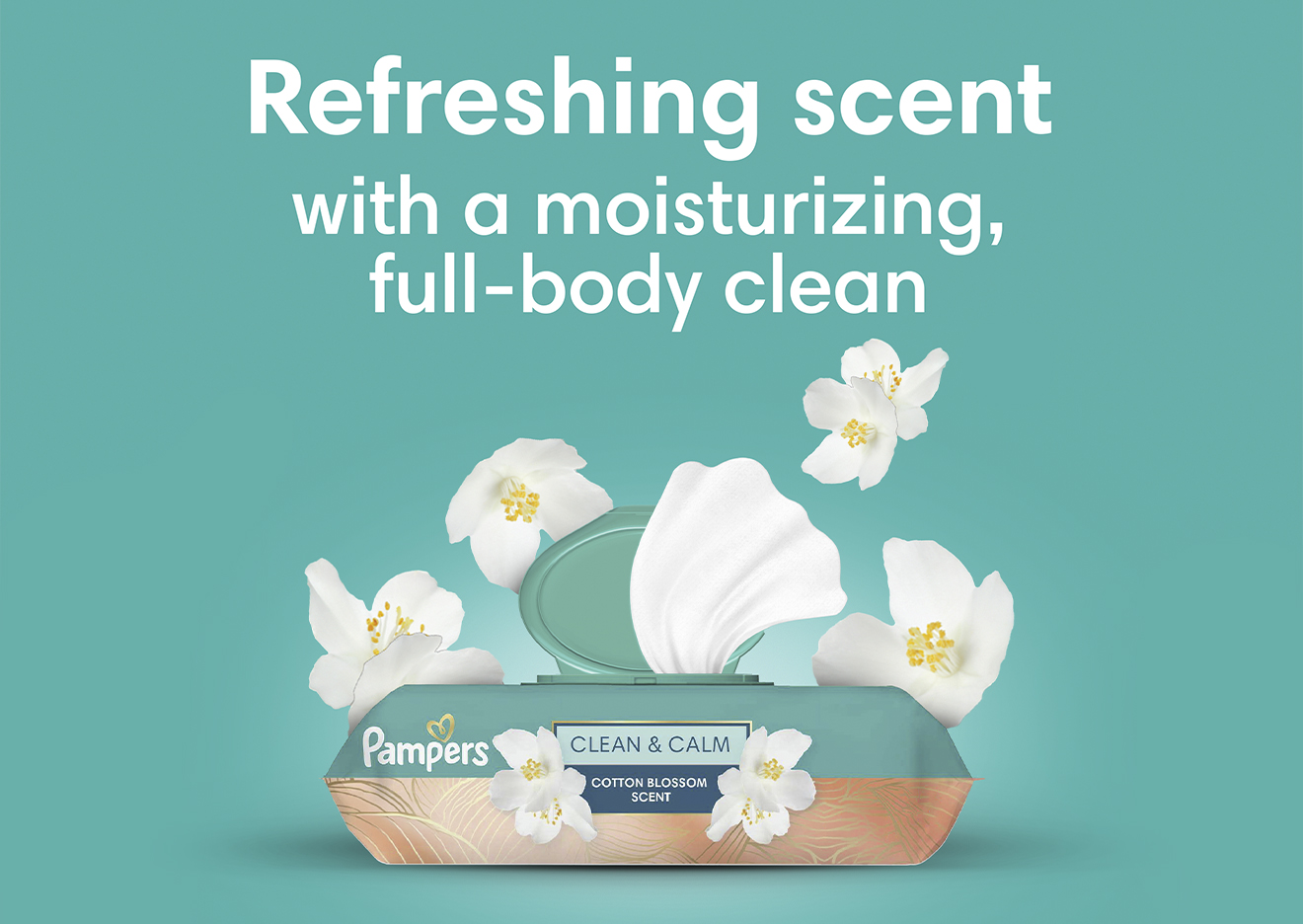 Clean & Calm™ Wipes | Pampers