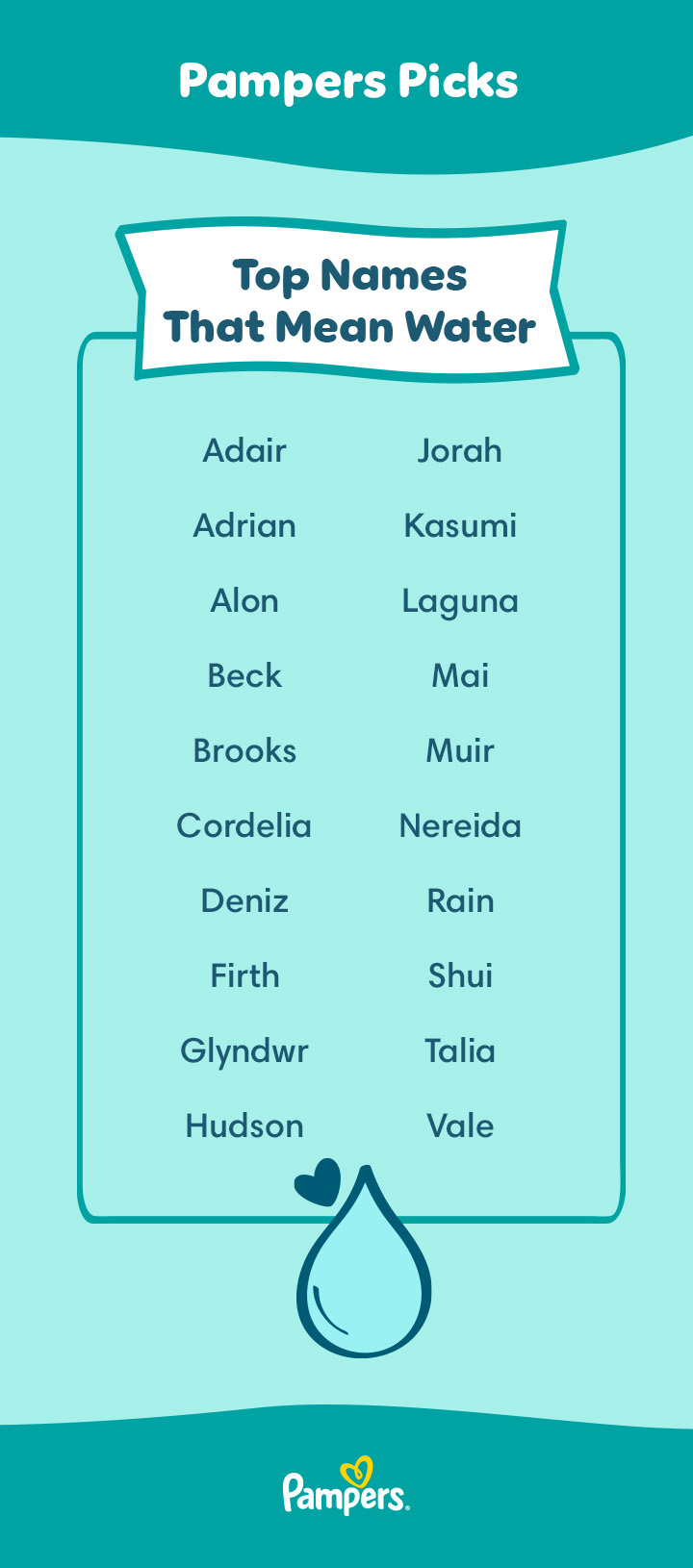 Cool Water Names 350+ Water Names (2023) | Name Guider