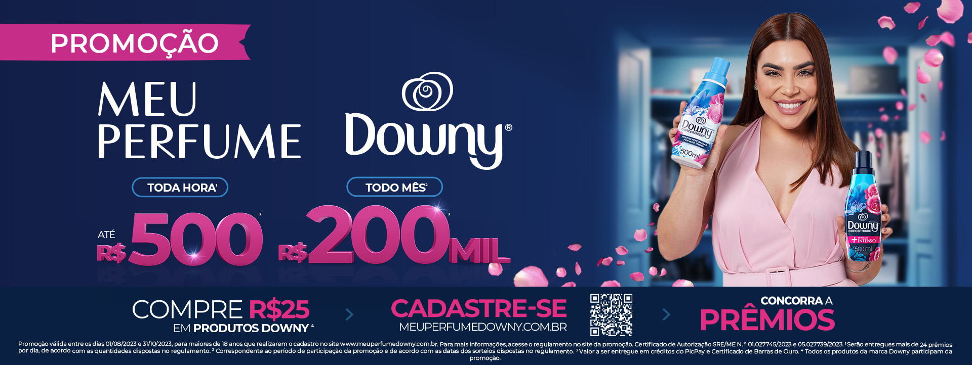 Downy: Vista-se de perfume o dia todo | Downy BR