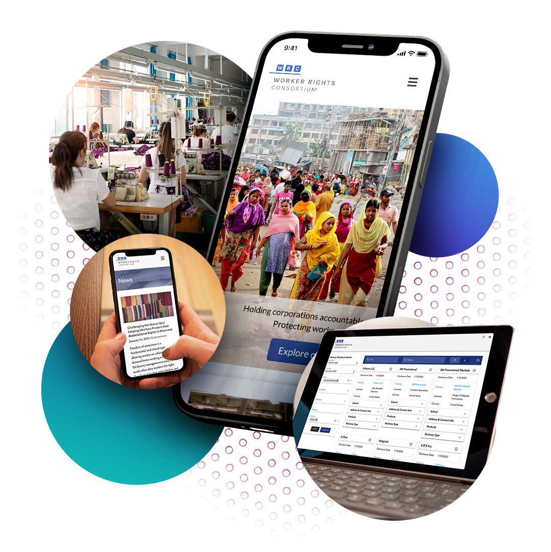 Web Design and Development for Worker Rights Consortium | Goodbeast