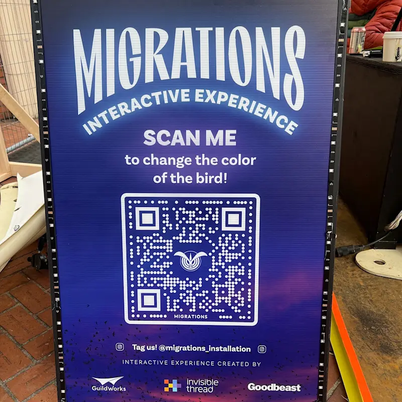 Guildworks’ Migrations | Goodbeast | Outdoor Festival Activation