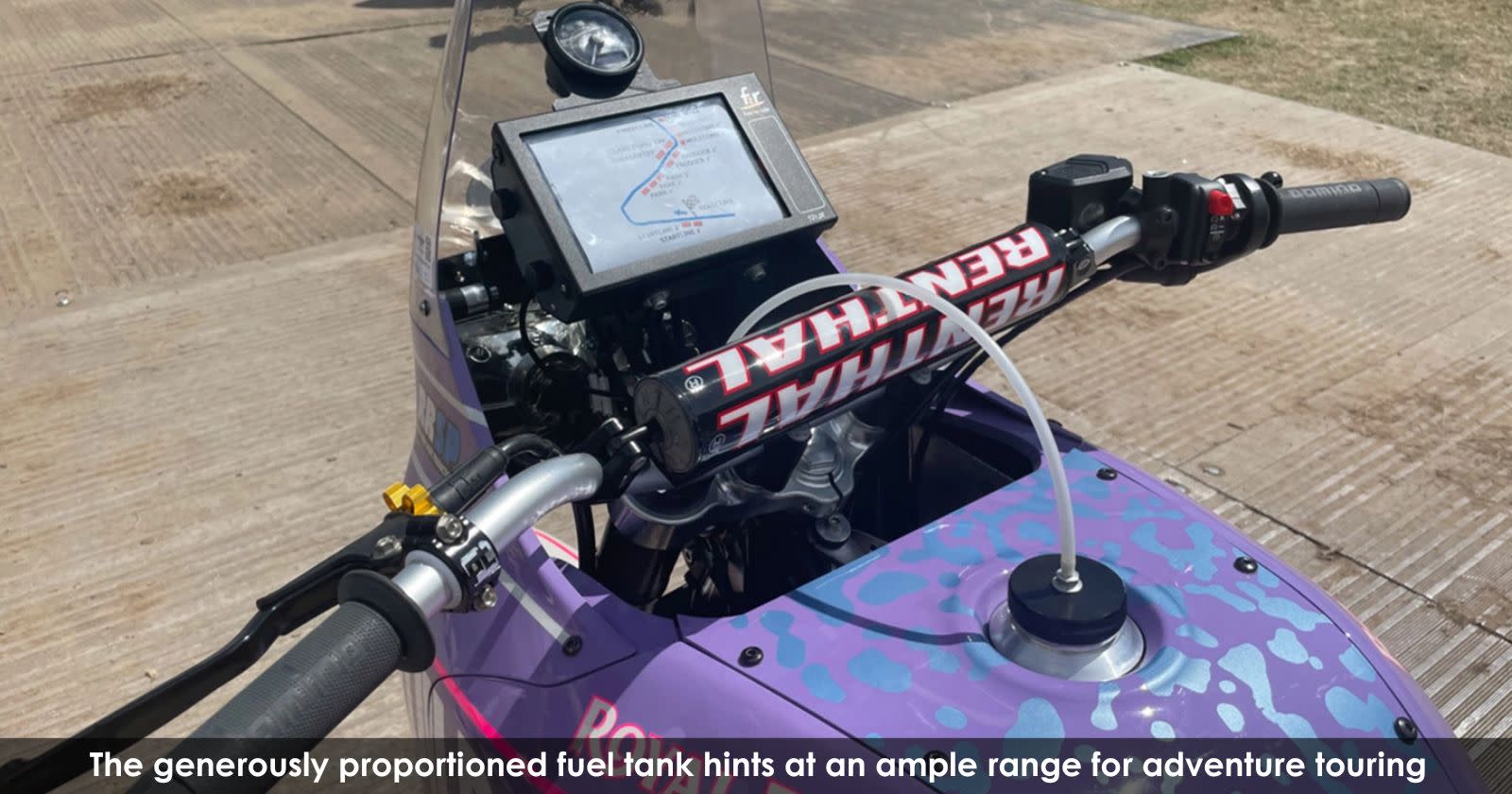 Royal Enfield 850cc Adventure Bike Showcased At Goodwood Festival of Speed