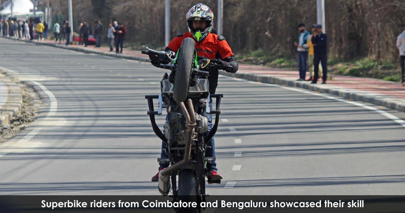 Kashmir Holds Historic Formula 4 Demonstration Near Dal Lake