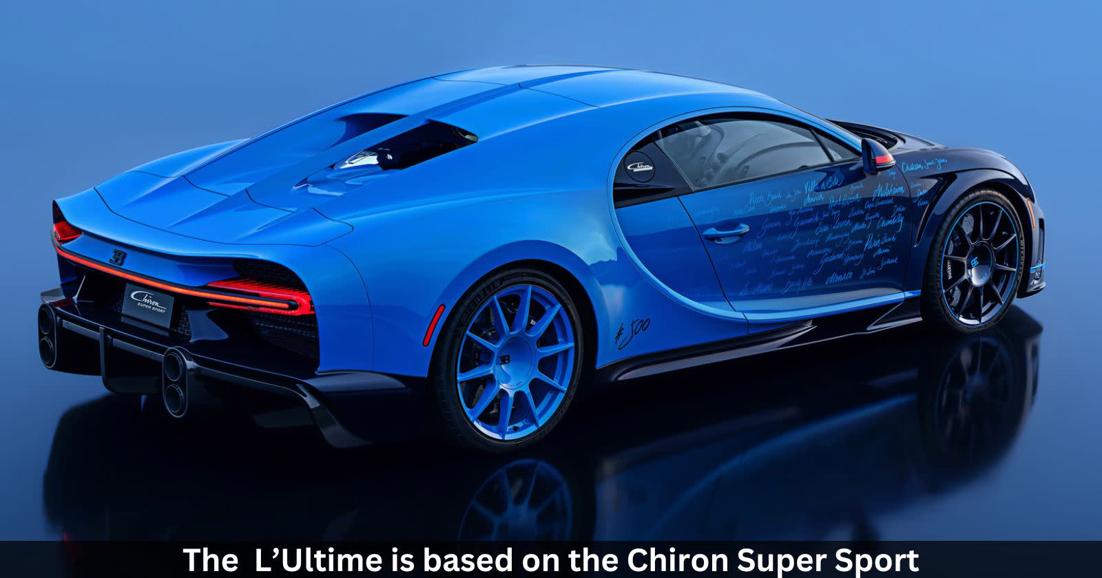 L’Ultime Is The Last Hurrah For The Bugatti Chiron