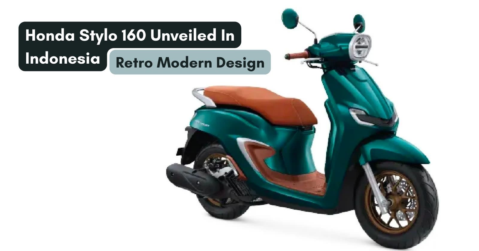 Honda Stylo 160 Unveiled In Indonesia