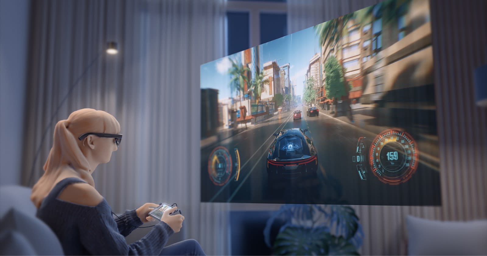 CES 2024: Asus Unveils AirVision M1 Wearable Display