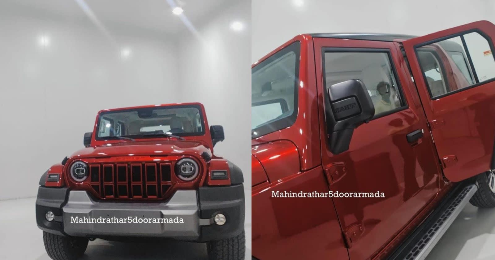 Mahindra Thar ROXX 5-Door Teased Ahead Of August 15 Launch
