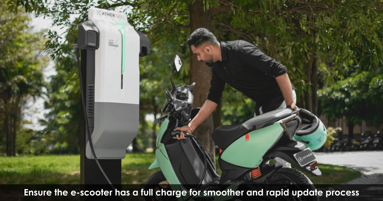 Ather Software Update Causes Man To Run Late For Office