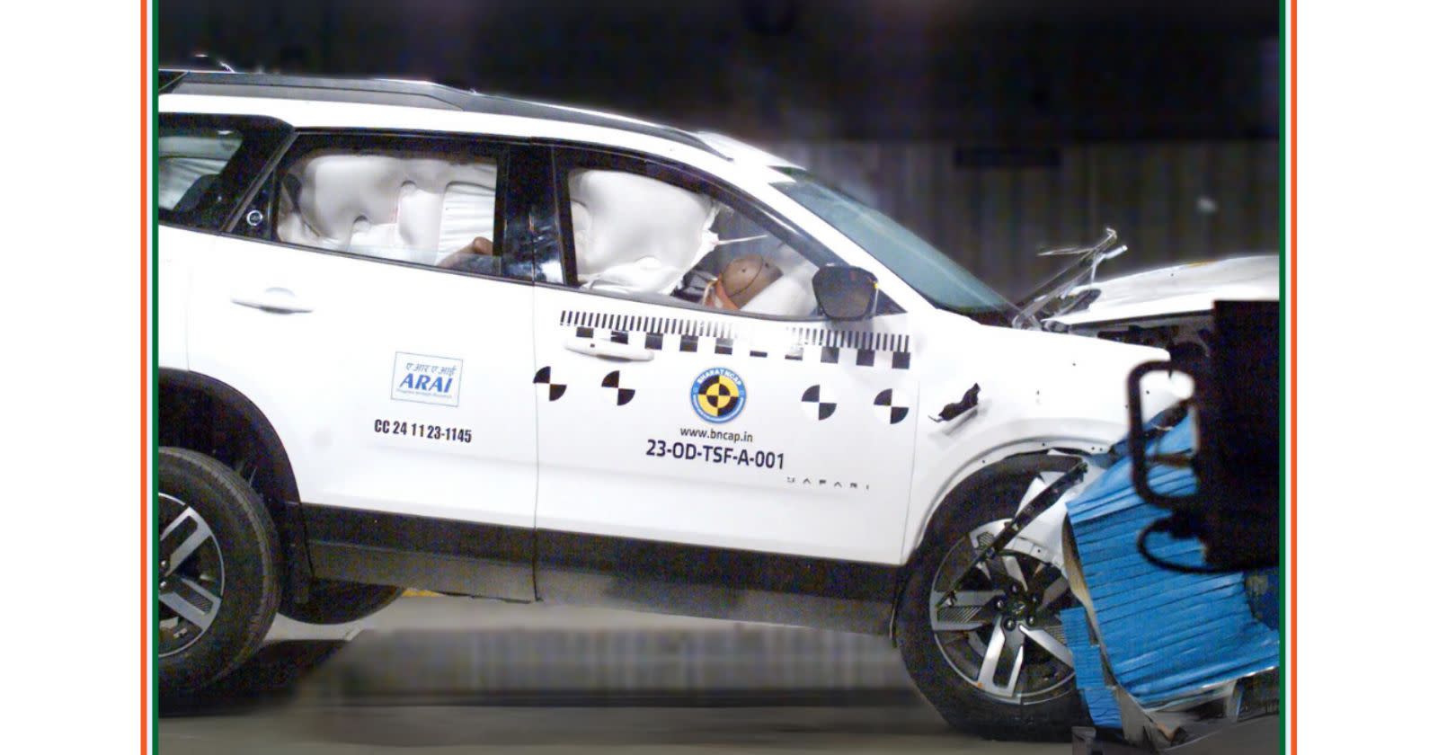 Tata Harrier, Safari Get 5-Star Rating At BNCAP