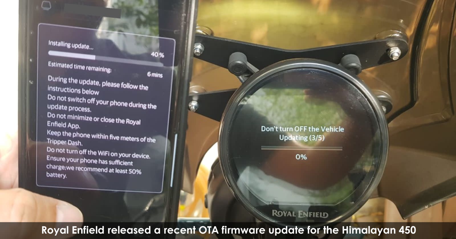 Royal Enfield Himalayan Update Might Trigger Engine Check Light