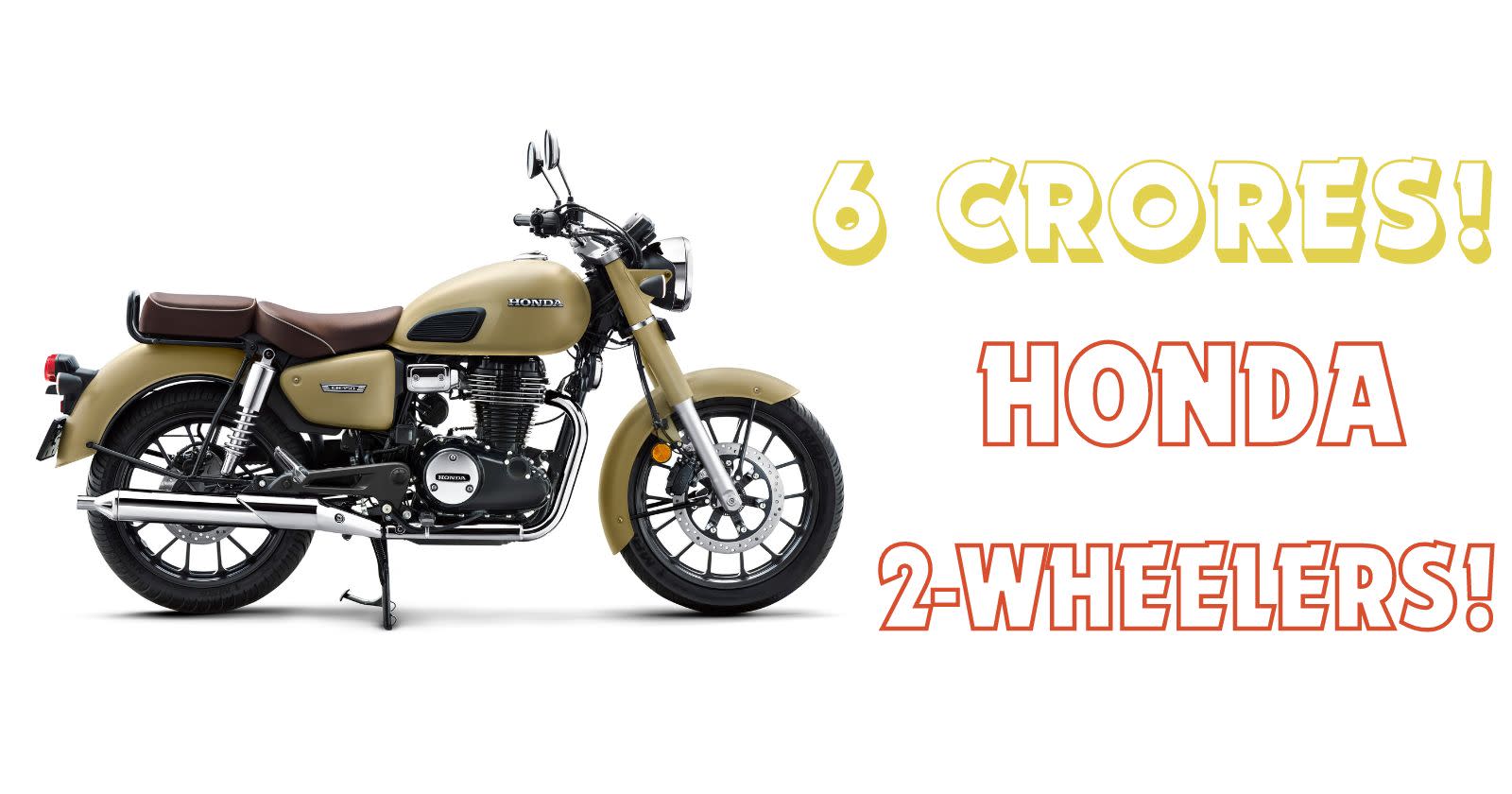 Honda Two-wheelers India Surpass 6 Crore Domestic Sales Milestone