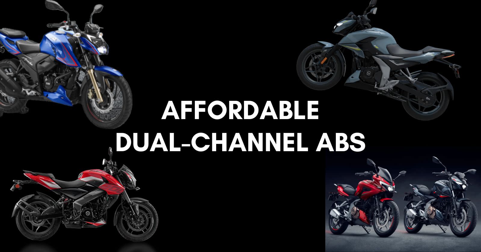 Top 5 Affordable Bikes with Dual-Channel ABS in India