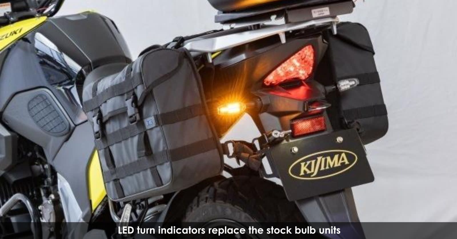 Kijima Unveils Dedicated Accessories For The Suzuki V-Strom SX 250