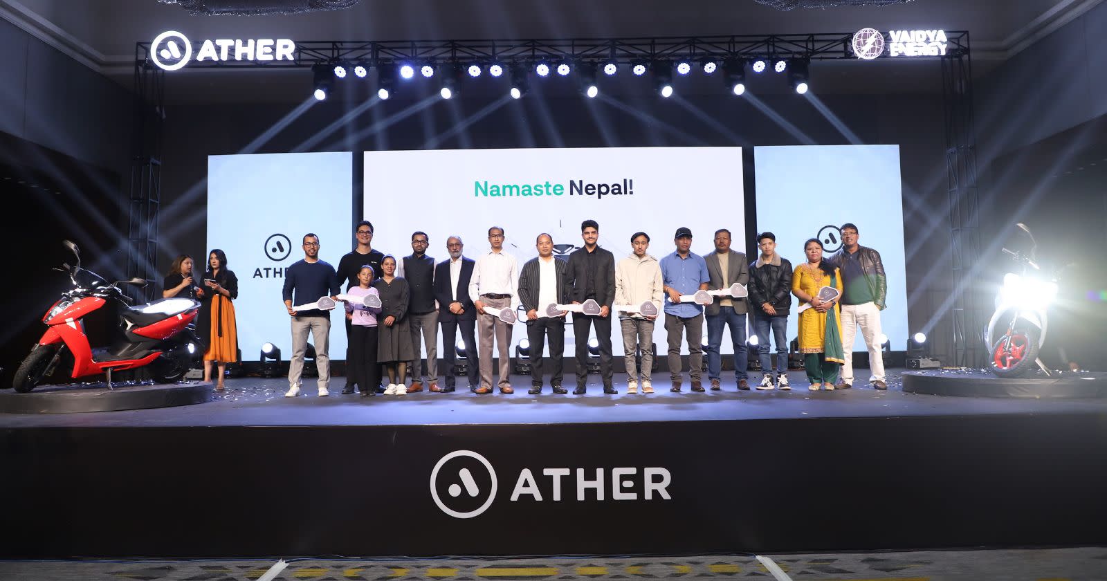 Ather Inaugurates Its First International Dealership
