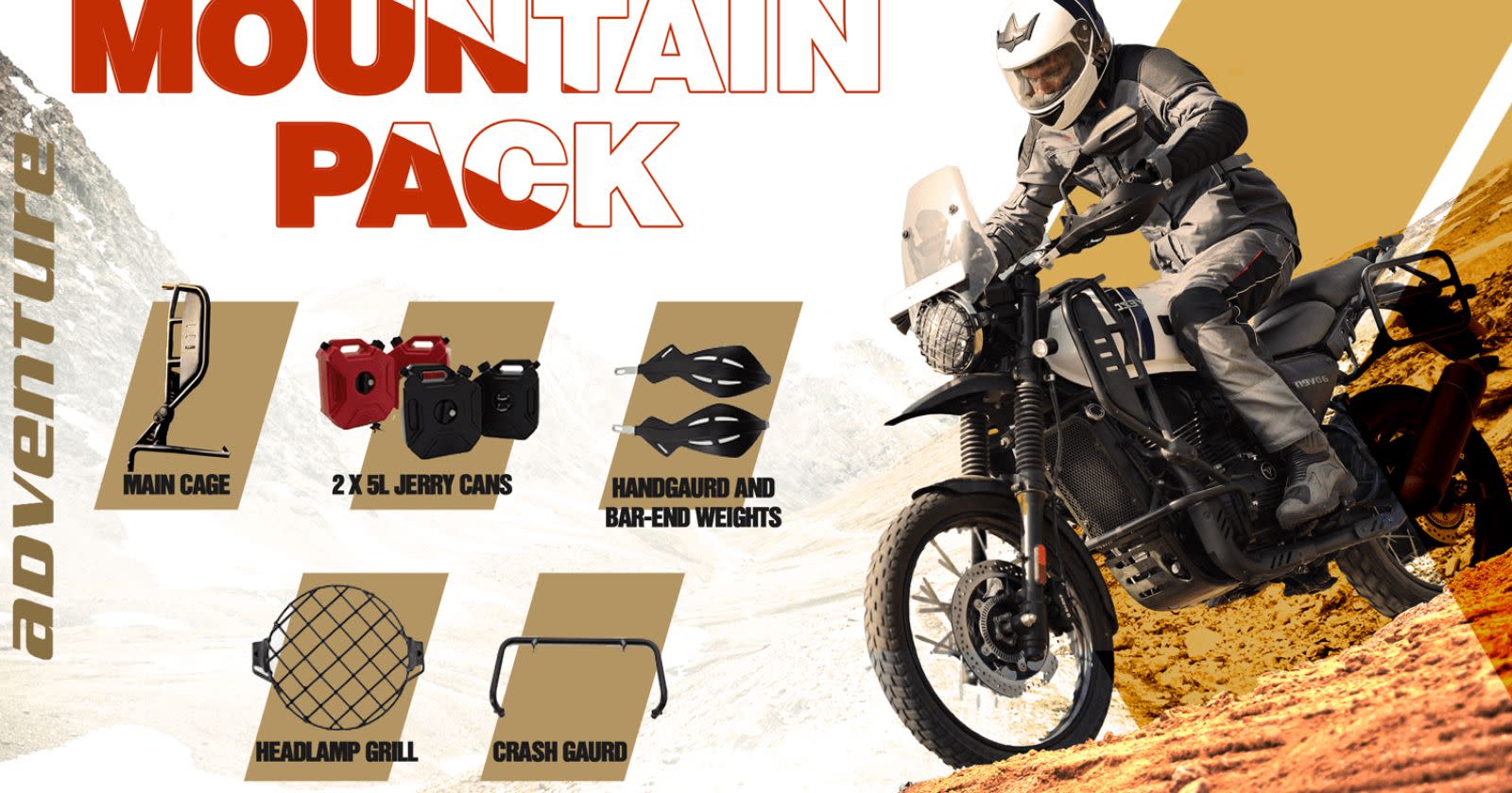 Yezdi Adventure Available With New Mountain Pack As Standard