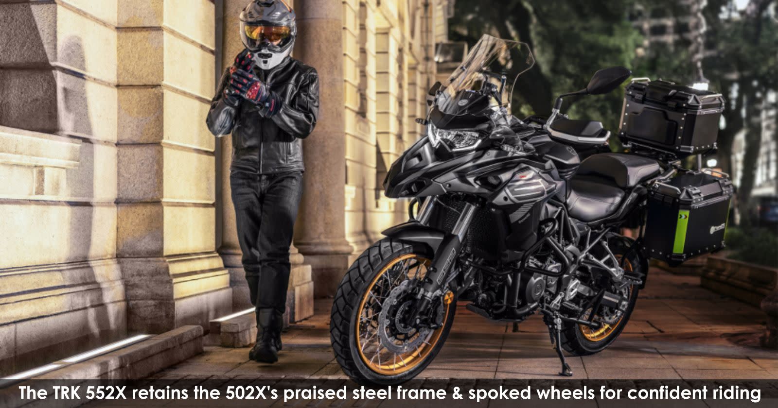 Benelli TRK 552X Set to Replace TRK 502X Globally