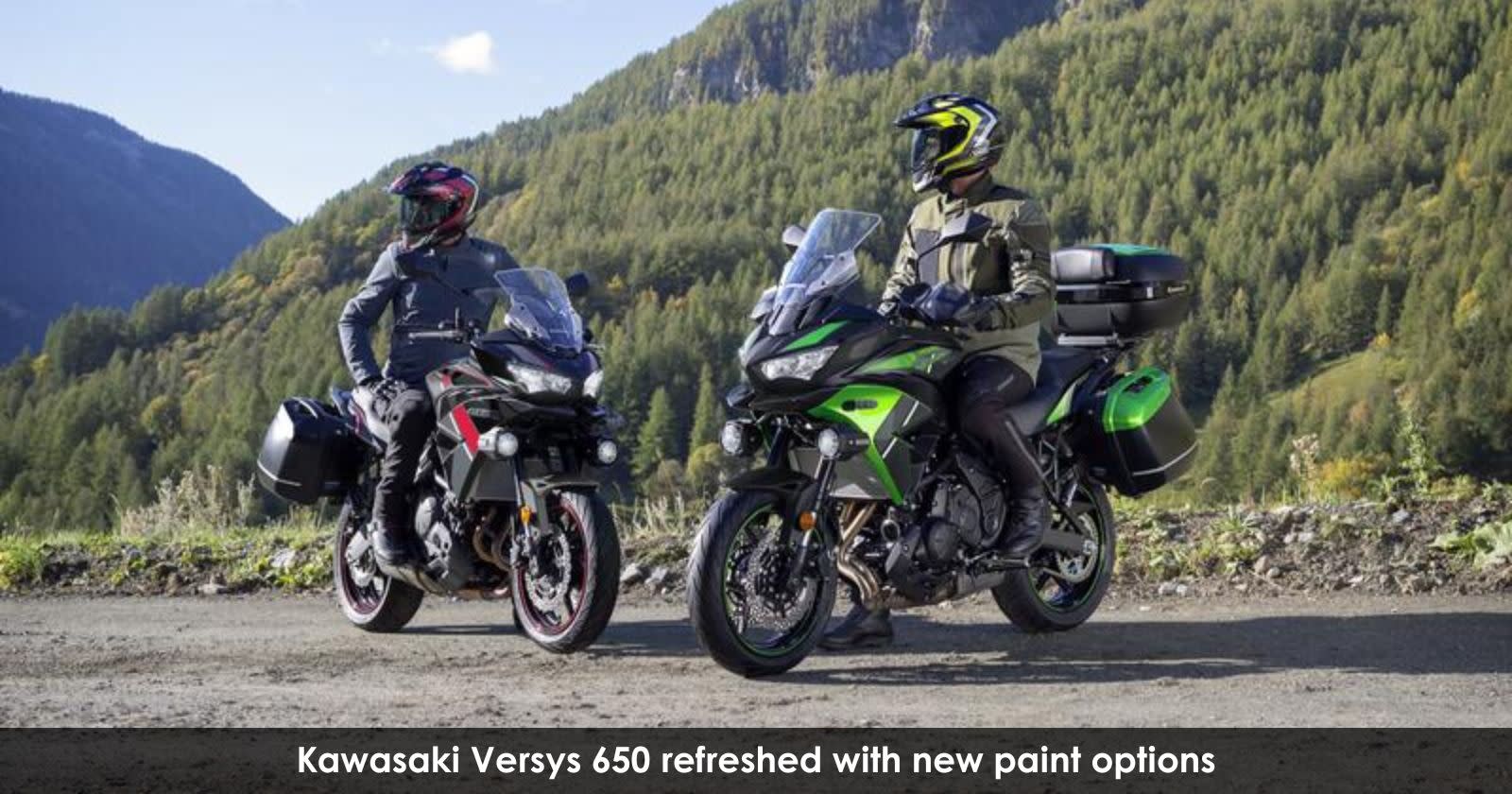 Kawasaki Versys 650 Updated for 2024