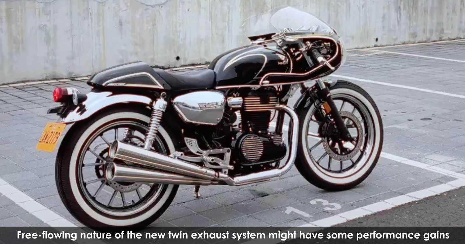 Honda H’ness CB350 Transformed Into Stunning Cafe Racer