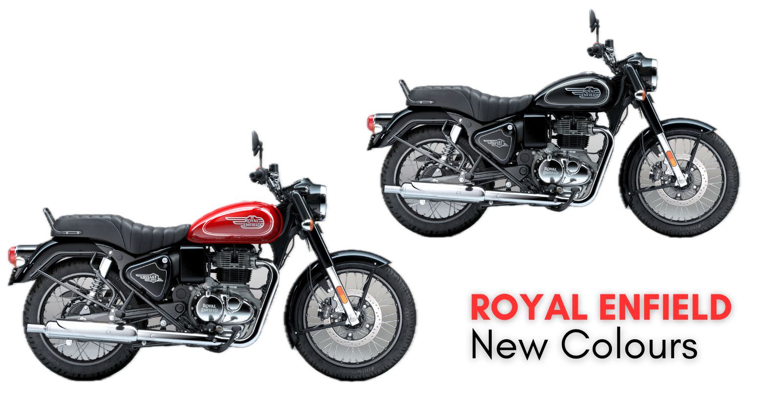 Royal Enfield Bullet 350 Launched With Two New Colour Schemes!