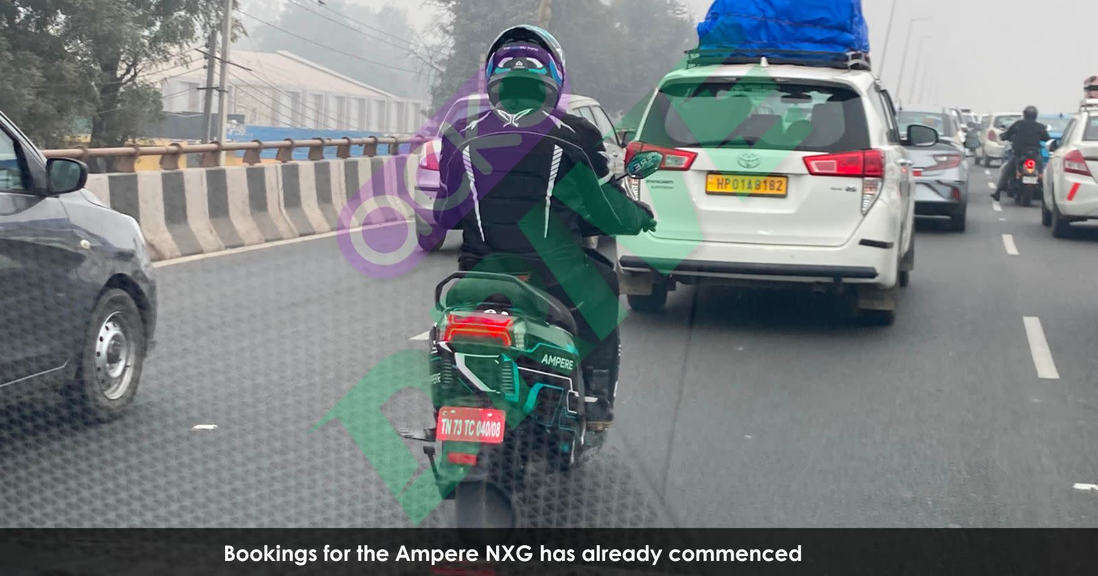 Ampere NXG Spotted Before India Launch