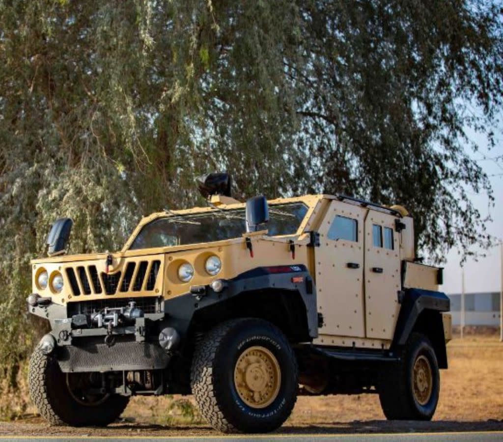 Mahindra Armado Specialist Vehicle Delivered To The Indian Armed Forces