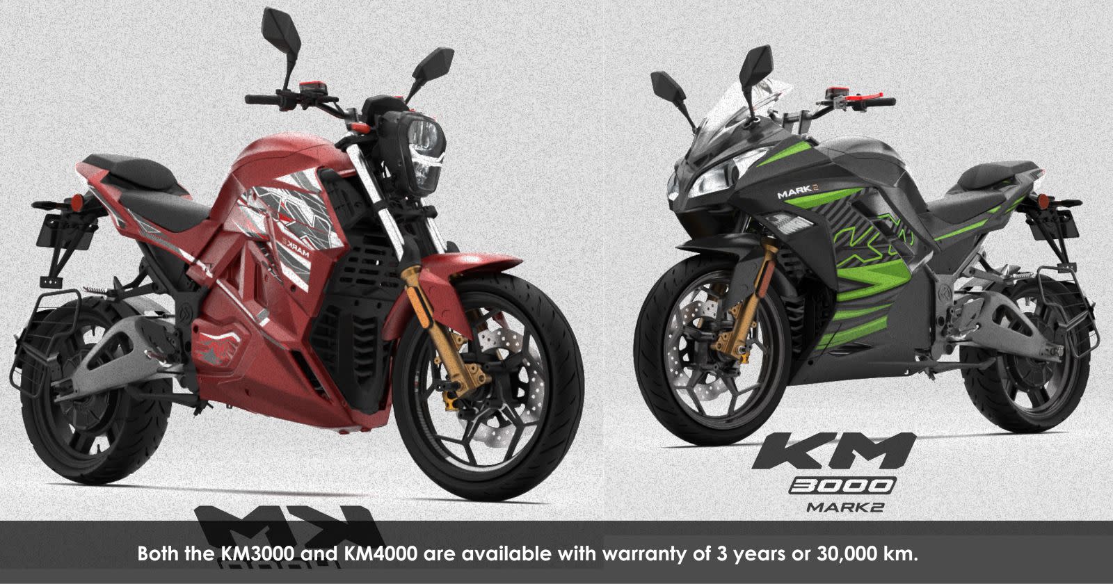 Kabira KM3000 And KM4000 Mark-II Electric Bikes Launched