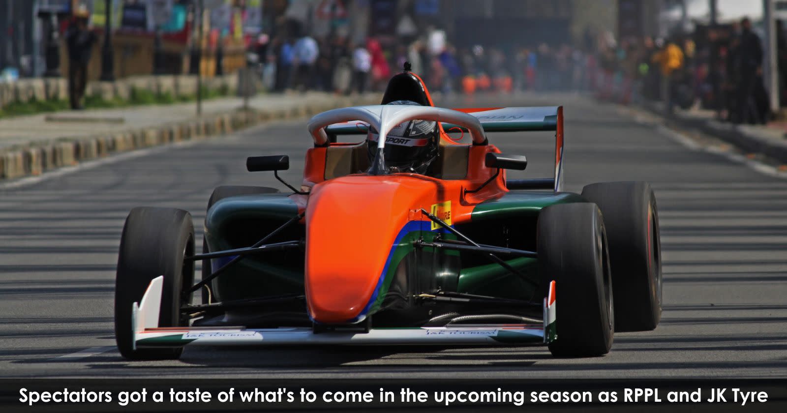 Kashmir Holds Historic Formula 4 Demonstration Near Dal Lake