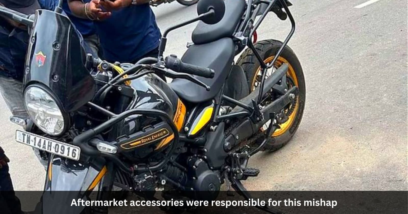 Royal Enfield Himalayan 450 Chassis Breakage, Here's What RE Claims