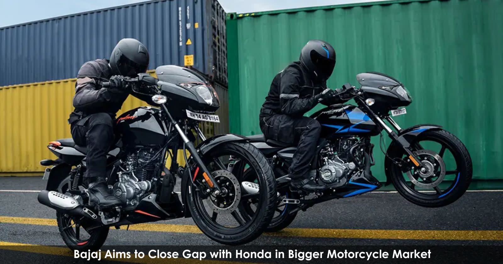 With 1 lakh units shy in the last financial year than Honda, Bajaj aims ...