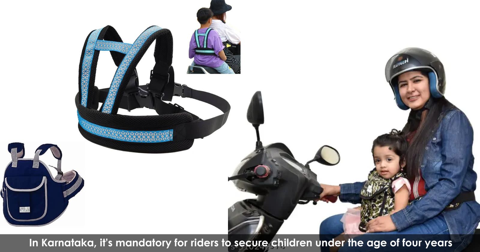 Opinion - Safety Harness Mandatory For Kids On Bike - Right Move?