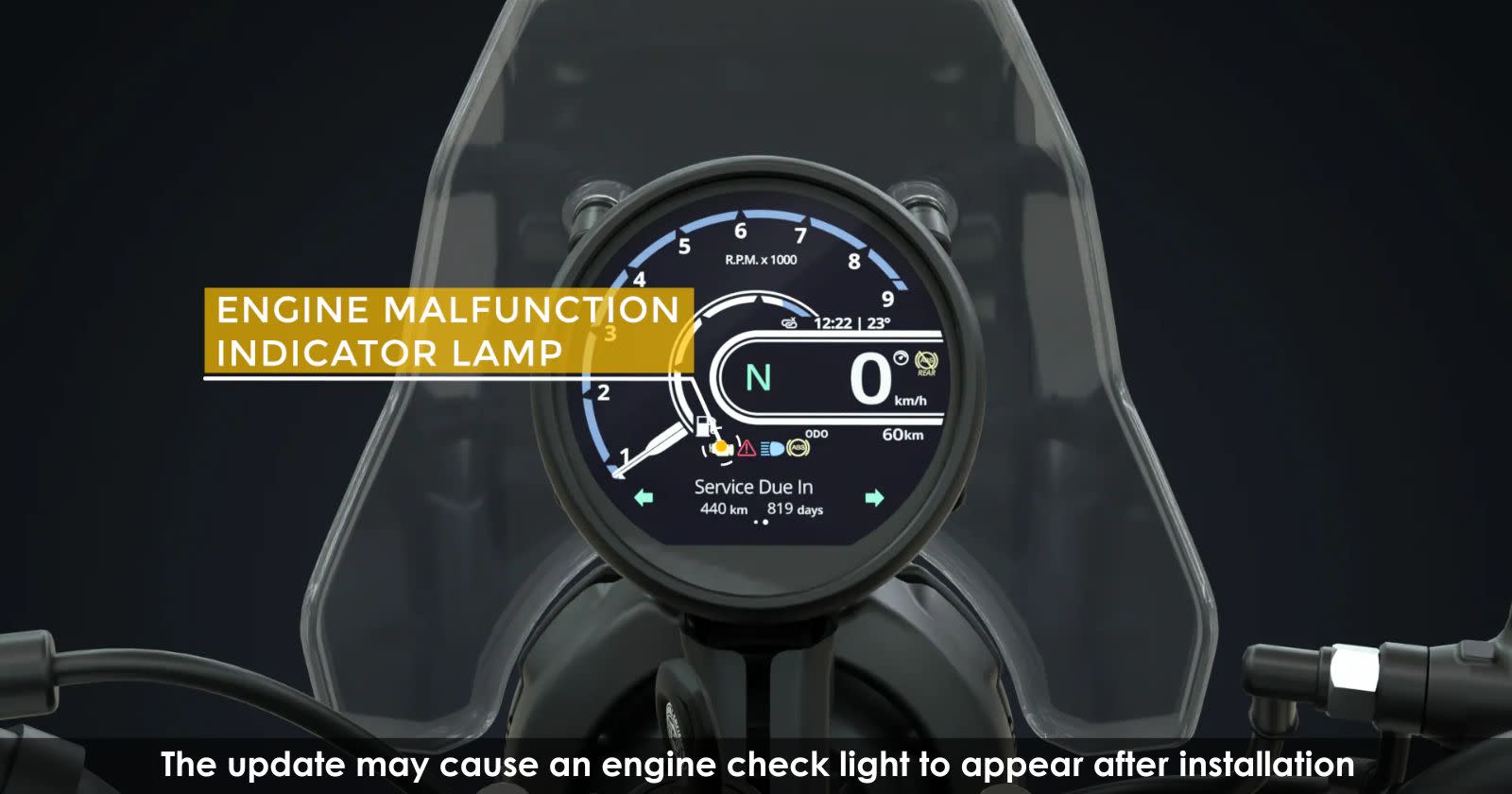 Royal Enfield Himalayan Update Might Trigger Engine Check Light