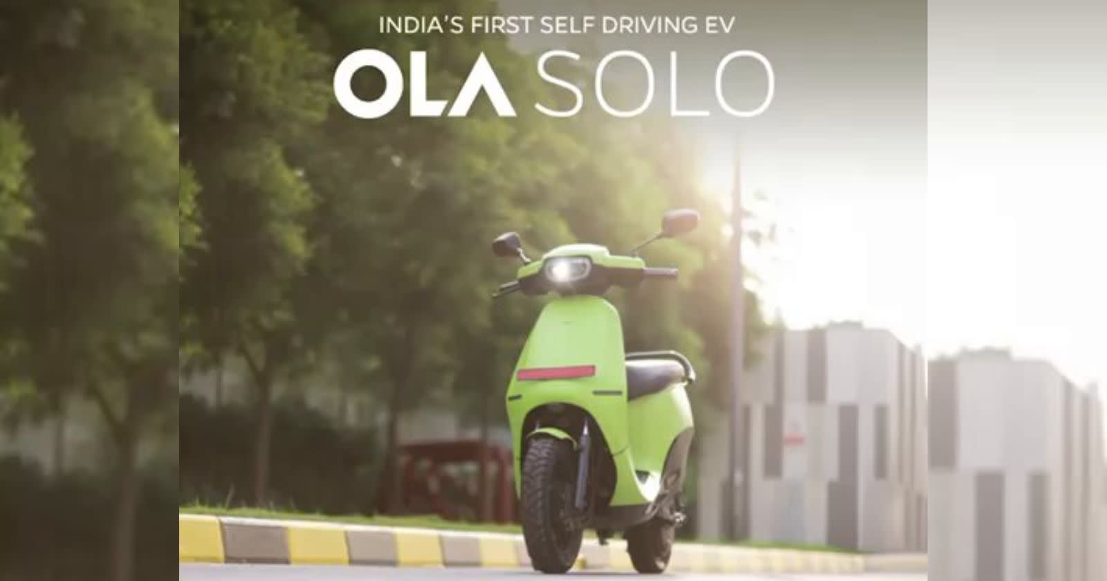 Ola Solo - Self-Balancing Electric Scooter Unveiled