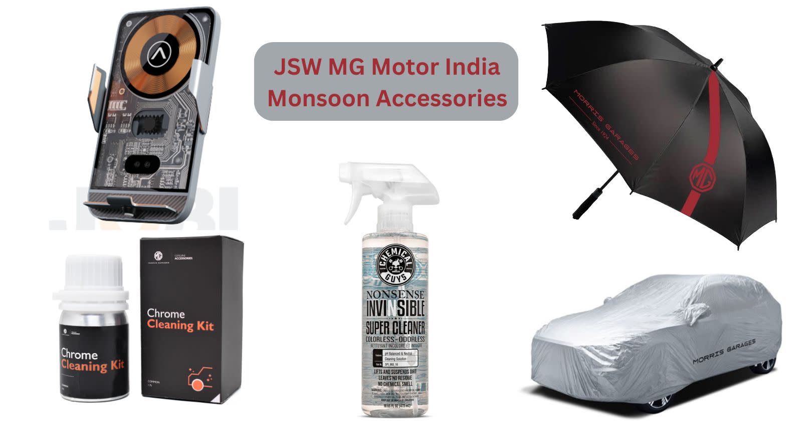 JSW MG Motor India Launches New Monsoon Accessories