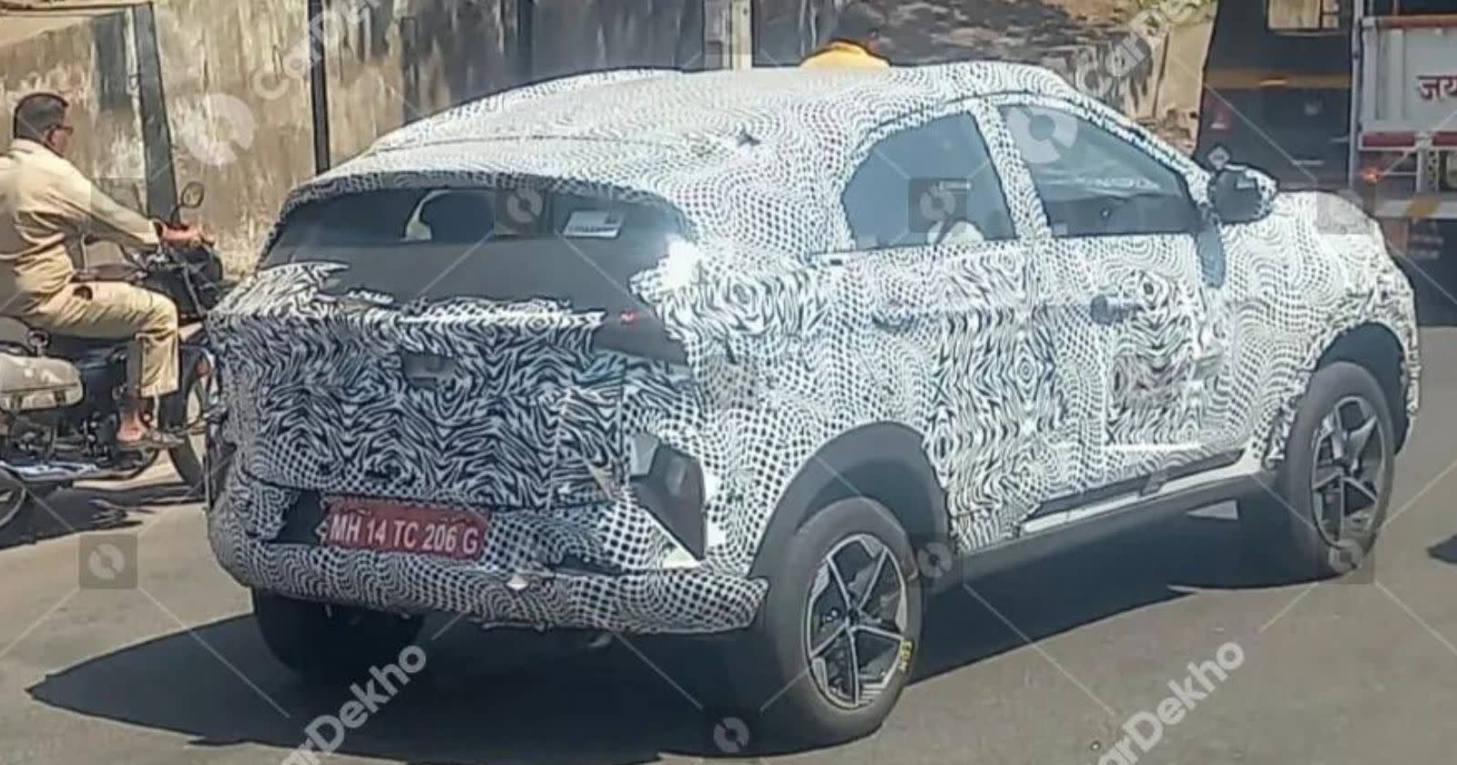 Tata Nexon CNG Spotted Testing Ahead Of Launch