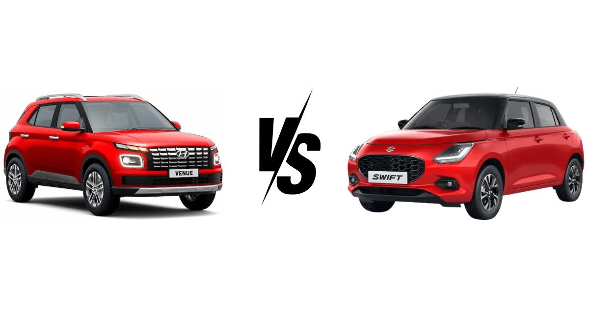 Hyundai Venue vs Maruti Swift: A Comprehensive Comparison