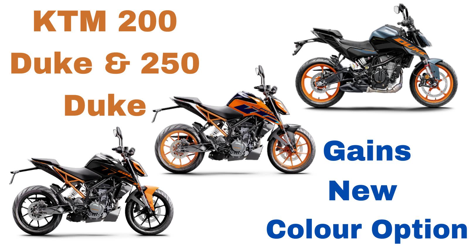 2024 KTM 200 Duke & 250 Duke New Colours Unveiled