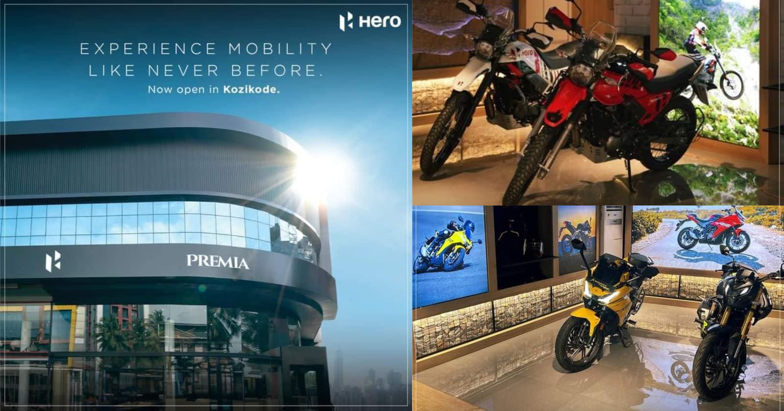 Hero Premia Premium Dealership Launched