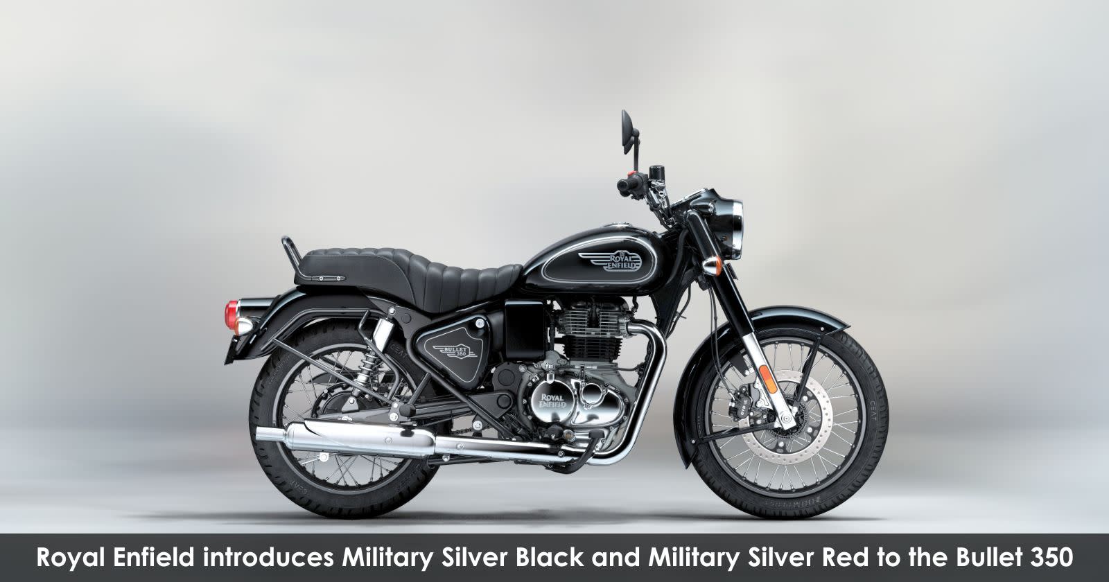 Royal Enfield Bullet 350 Launched With Two New Colour Schemes!