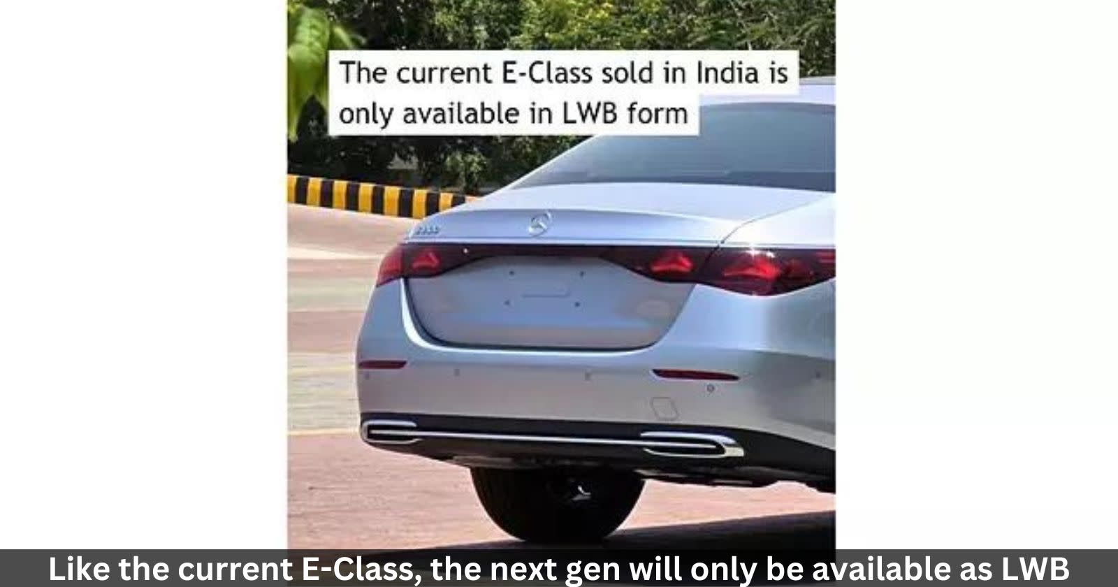 Sixth-Gen Mercedes-Benz E-Class Spotted In India