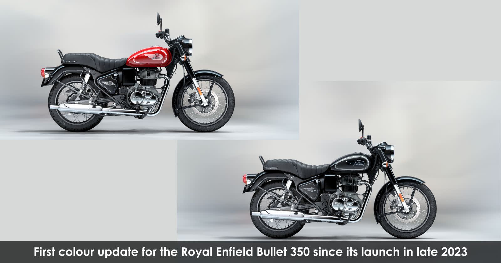 Royal Enfield Bullet 350 Launched With Two New Colour Schemes!