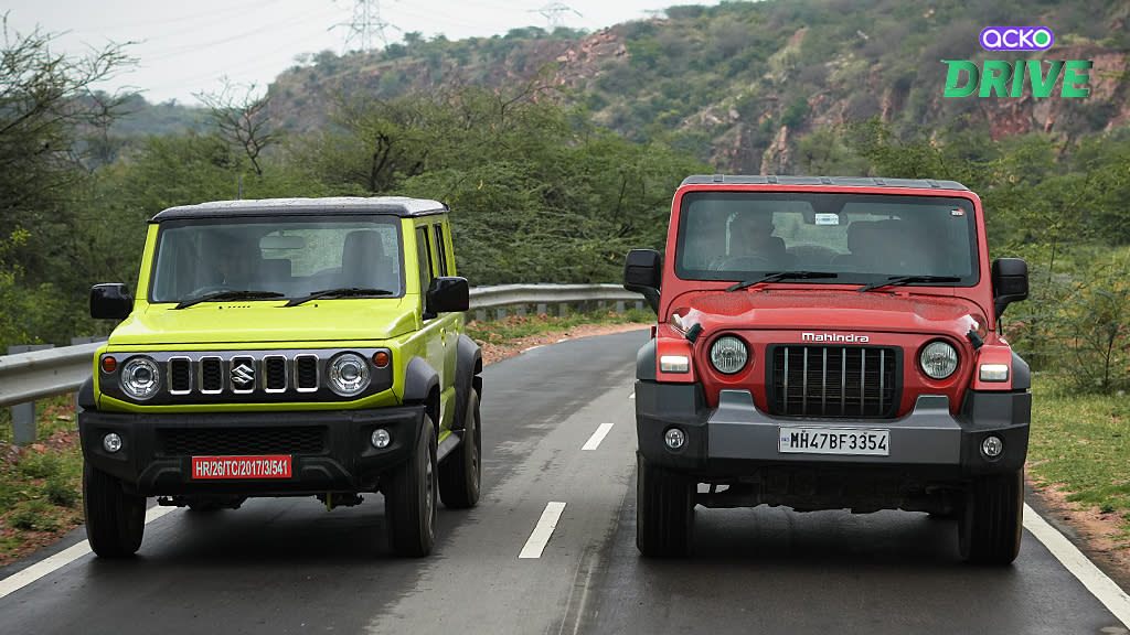 Maruti Suzuki Jimny vs Mahindra Thar: Battle Of The Off-Road Giants