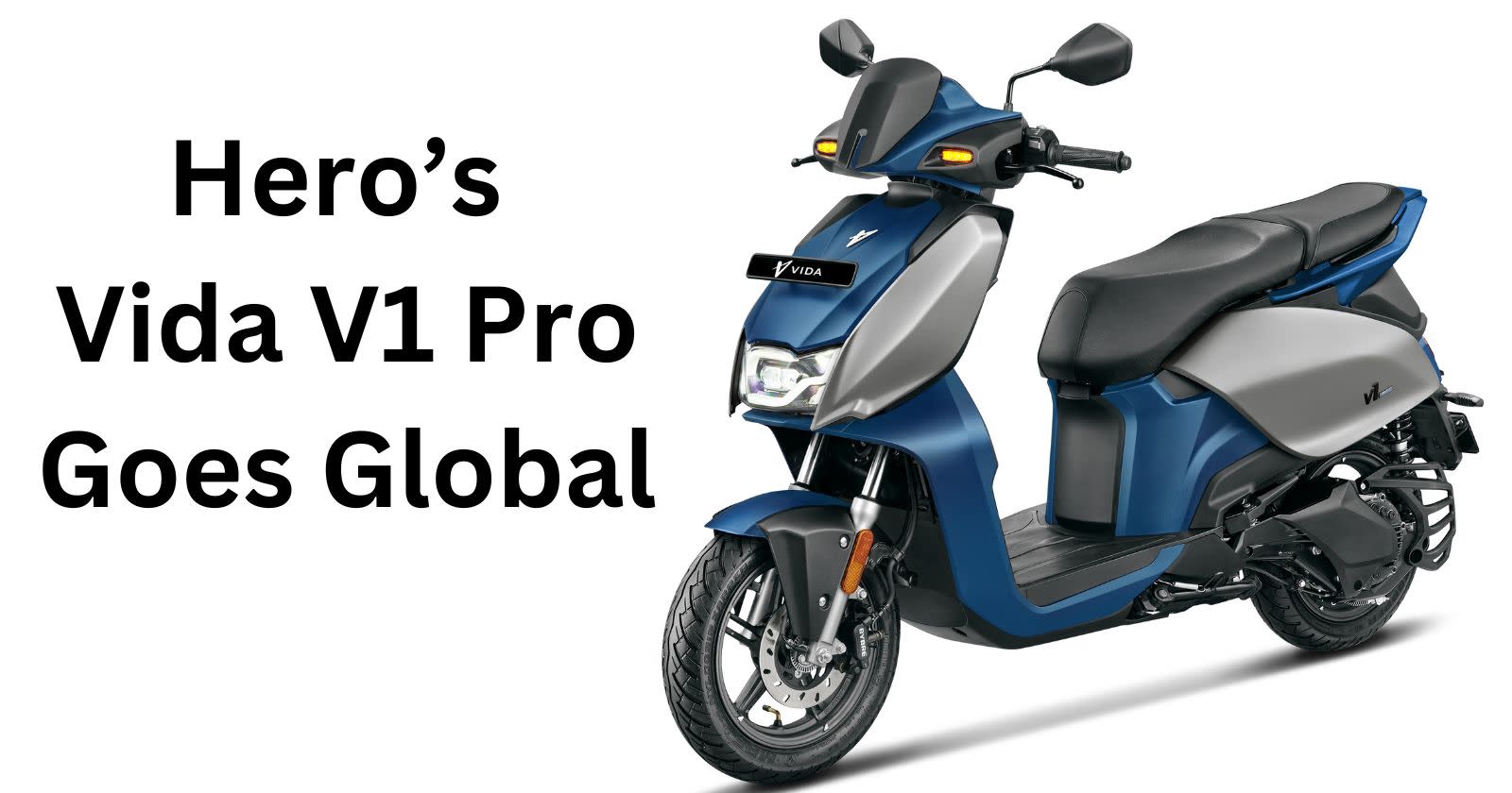 EICMA 2023: Hero’s Vida V1 Electric Scooter Goes Global