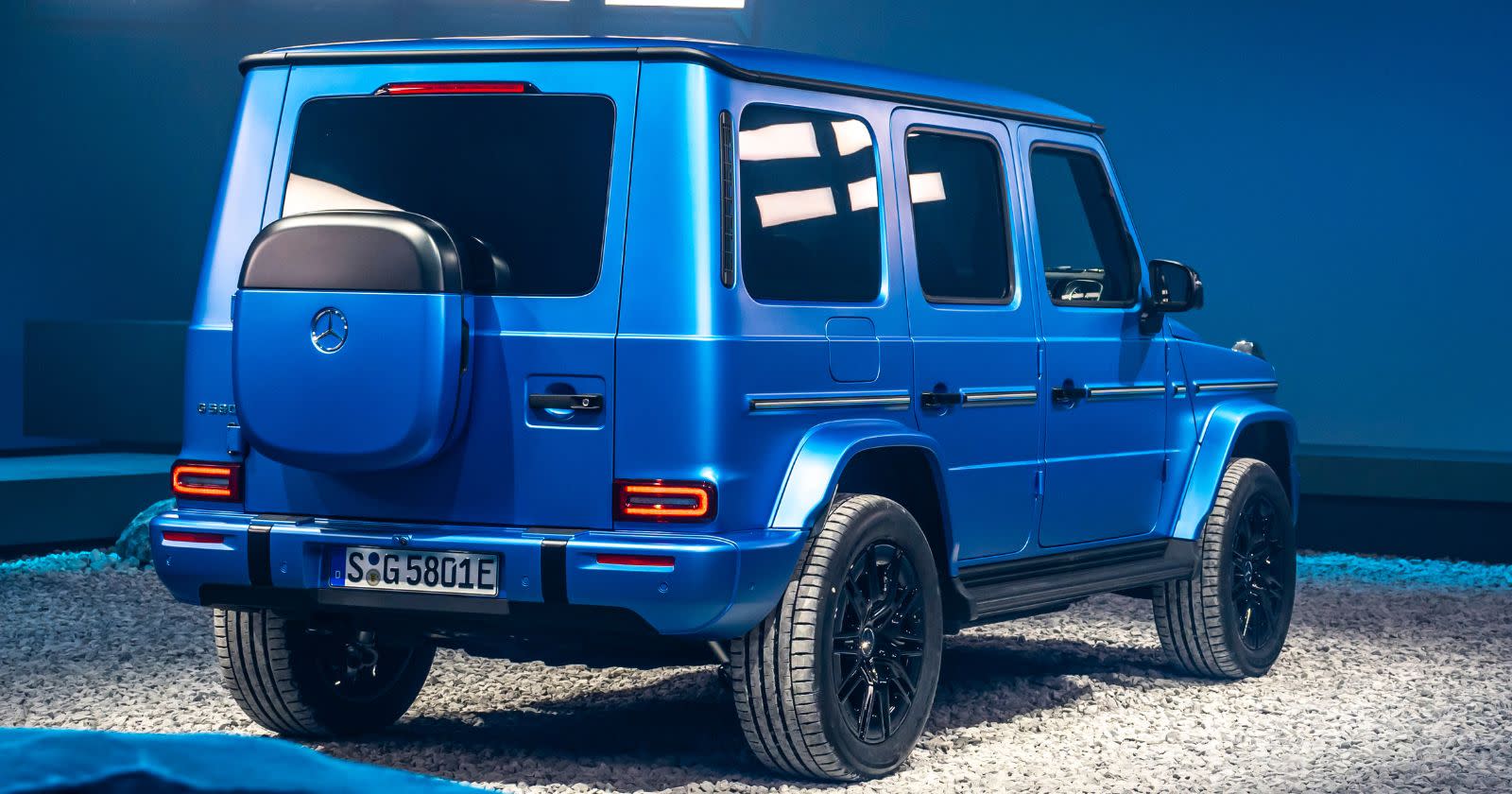 Electric Mercedes-Benz G-Class Makes Global Debut